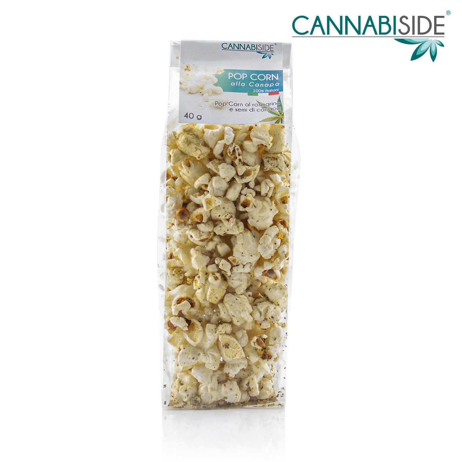 Cannabis Snack Pop Corn | CannabiSide