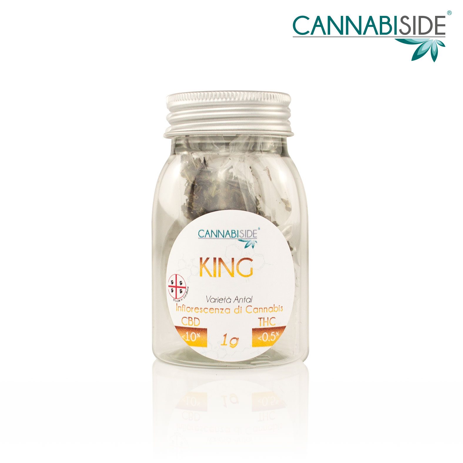 King CBD Hemp Flowers Outdoor | CannabiSide